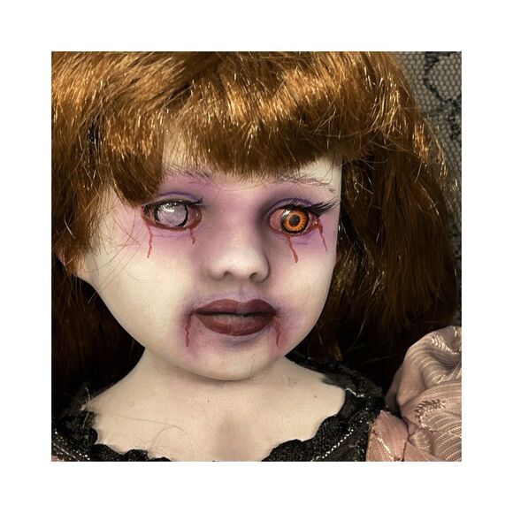 Hand Crafted | Toys | Ooak Creepy Odd 6 Gothic Ghost Girl Spooky Scary ...